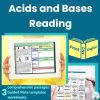 Chemistry Science Reading Comprehension and Worksheets Bundle Covering ...