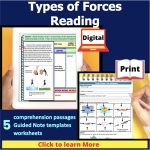 Physics (Force, Motion, Energy, Waves) 17 Science Reading Comprehension ...