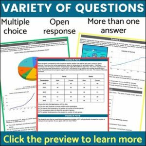 Science Test Prep NGSS Test Taking Strategies and Practice Problems ...