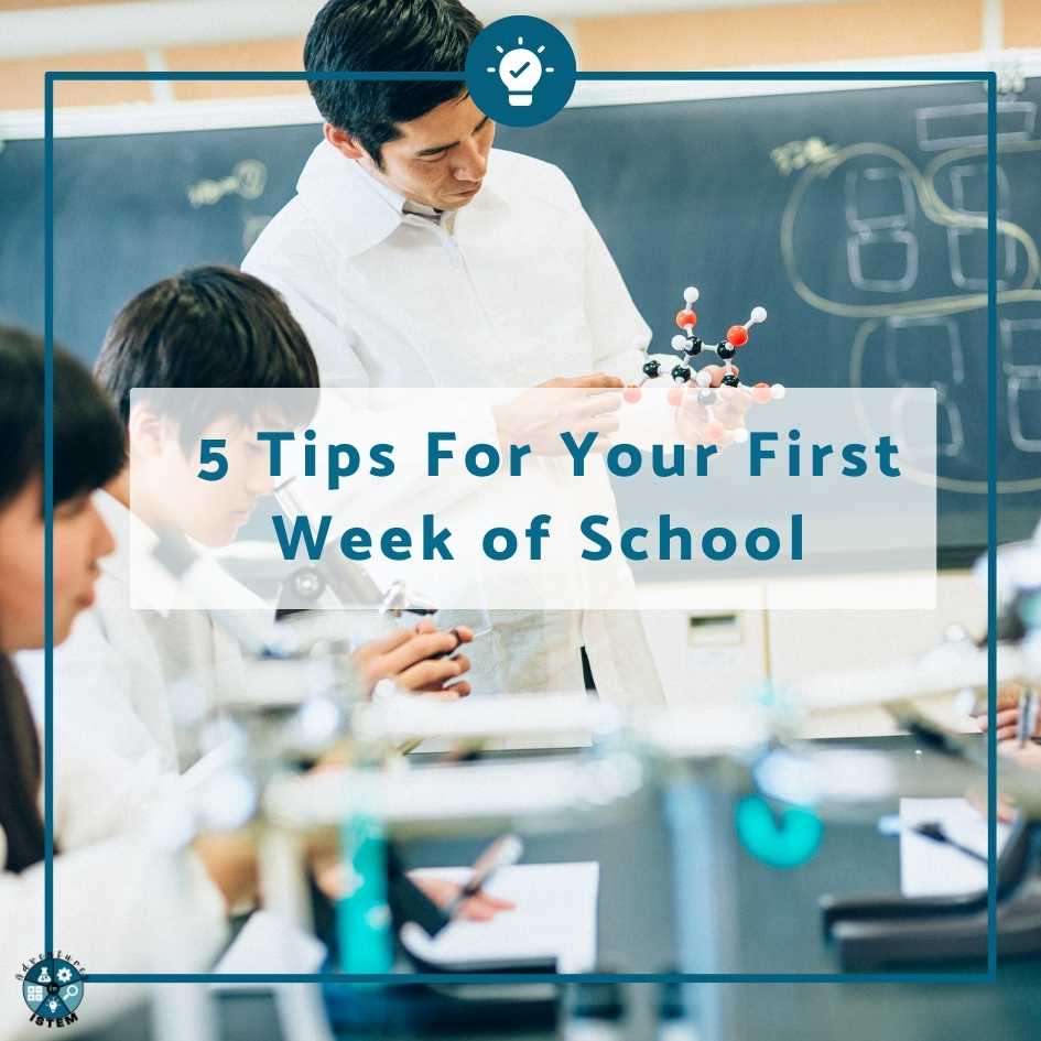 Setting The Tone: 5 Tips For Your First Week of School - Adventures in ...
