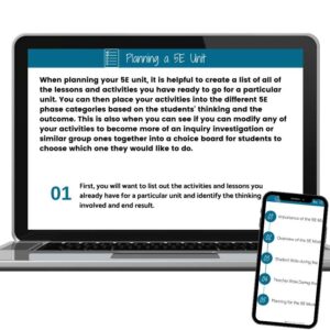 5E Model Guide: Practical steps to create a 5E lesson for every unit ...