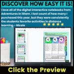 Atoms and periodic table with Isotopes Digital Interactive Notebook ...