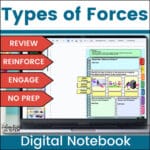 Physical Science Digital Interactive Notebook Bundle - Adventures in ISTEM
