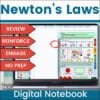 Physical Science Digital Interactive Notebook Bundle - Adventures in ISTEM